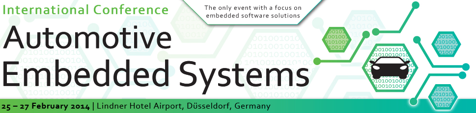 1st International Conference Automotive Embedded Systems | Prof. Dr ...